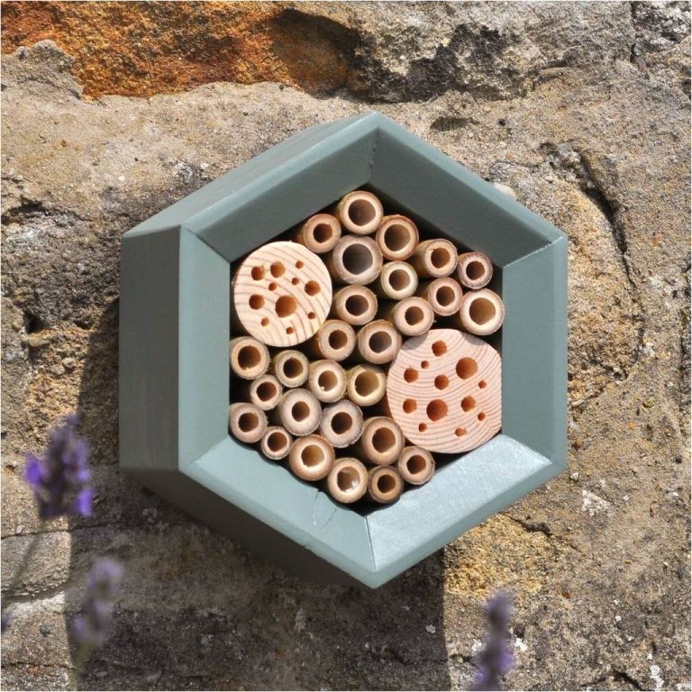 Diy Mason Bee House Plans Handcrafted Bee Hotel by Wuddl ...