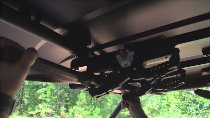 Overhead Gun Rack for Utv Quick Look Seizmik Overhead Gun Rack for Utvs ...